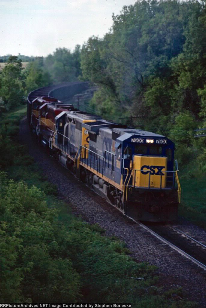CSXT 7600